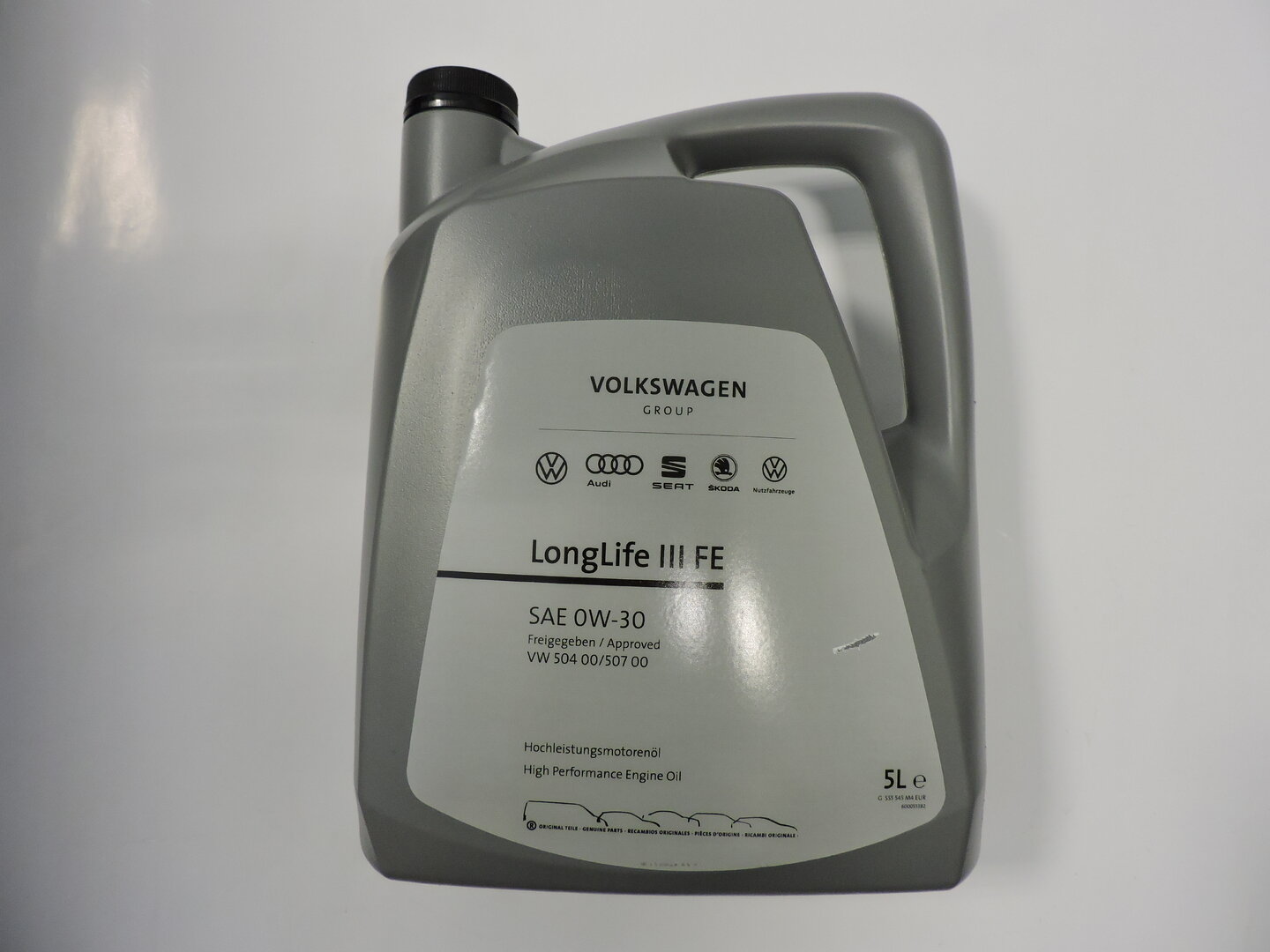 Olej 0W-30 LONGLIFE III 5L, ORIGINAL GS55545M4 GS55545M4 | Autodíly Štancl